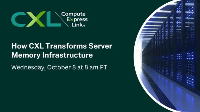 How CXL Transforms Server Memory Infrastructure - Compute Express Link